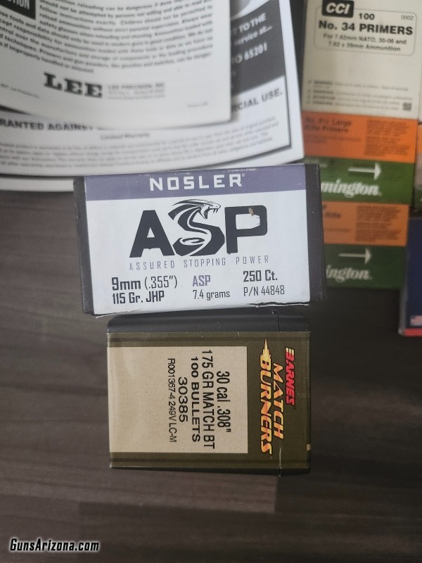 LEE reload setup etc with powders, primers and dies | Reloading ...