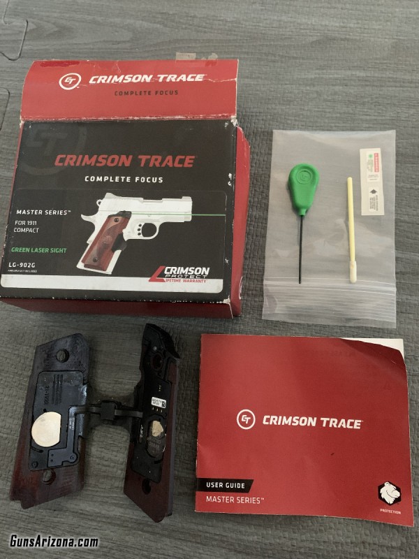 Crimson Trace Green Laser Grips | Optics | Phoenix | Guns Arizona ...