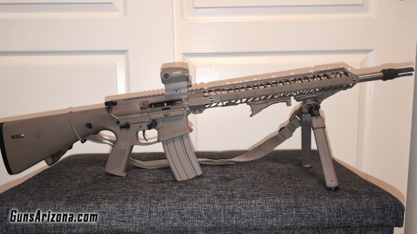 Ultra light 18" 223 Wylde Competition Build - 7Lb FDE | Firearms ...