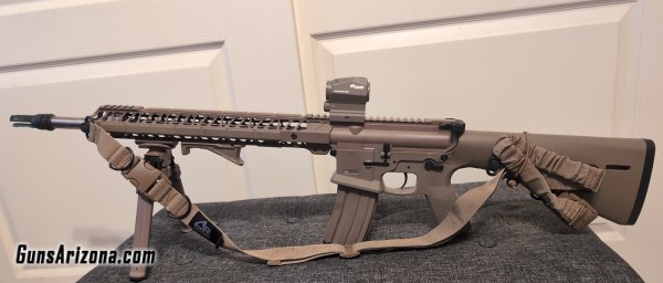 Ultra light 18" 223 Wylde Competition Build - 7Lb FDE | Firearms ...