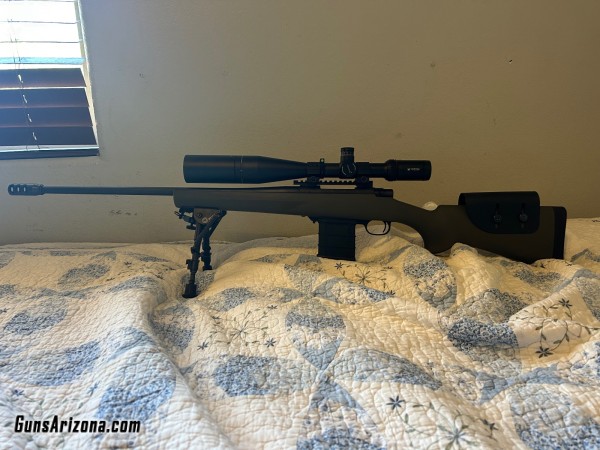 Howa 1500 6.5 creedmoor 22 inch barrel vortex viper hs lr 6-24 scope 20 ...