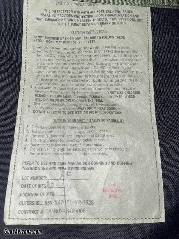 Bullet proof best Kevlar 400$ obo no sweat stains or smells | Tactical ...