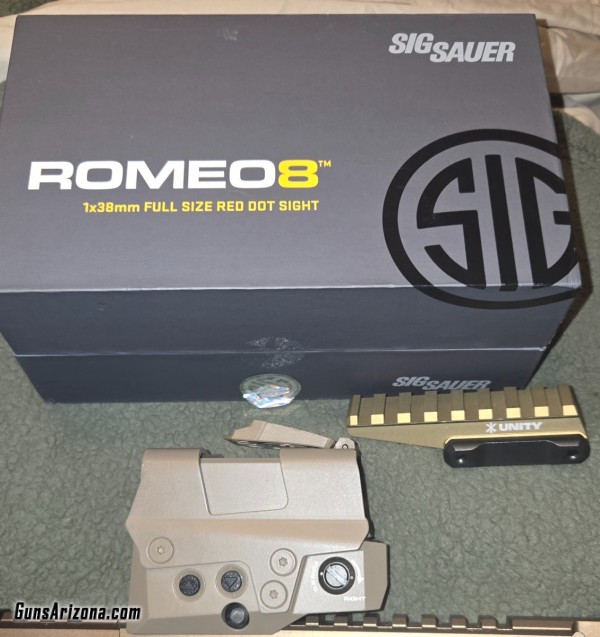 SIG Romeo 8t and Unity riser trade for green chevron acog | Firearms ...