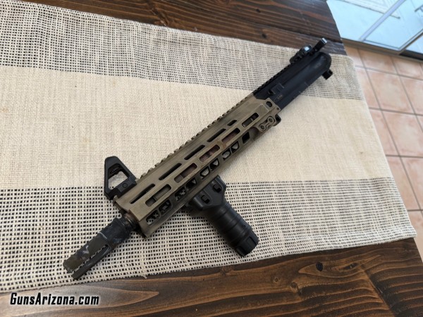 DD MK18 Upper - Geissele MK4 Rail - Surefire Warcomp - Iron Sights ...