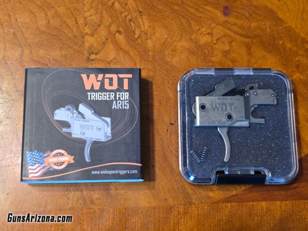 Wide Open Trigger WOT AR 15 Drop In FRT style AR15 rifles | Gun Parts ...