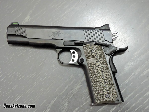 Kimber Custom ll 1911 45apc fiber optic front sight 5" barrel 8 rounds ...