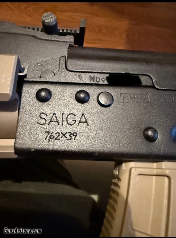 Russian Saiga AK 47 W/ Vortex Crossfire 2 MOA | Firearms | Surprise ...