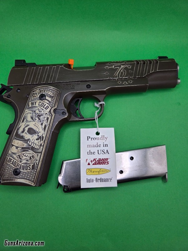 Auto-Ordnance – Thompson 1911 1776 Edition 45 ACP | Firearms | Waddell ...