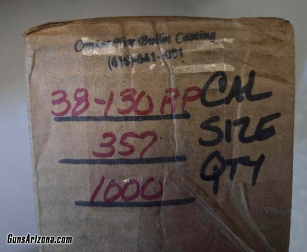38 Spl-bullets, primers and brass | Reloading | Phoenix | Guns Arizona ...